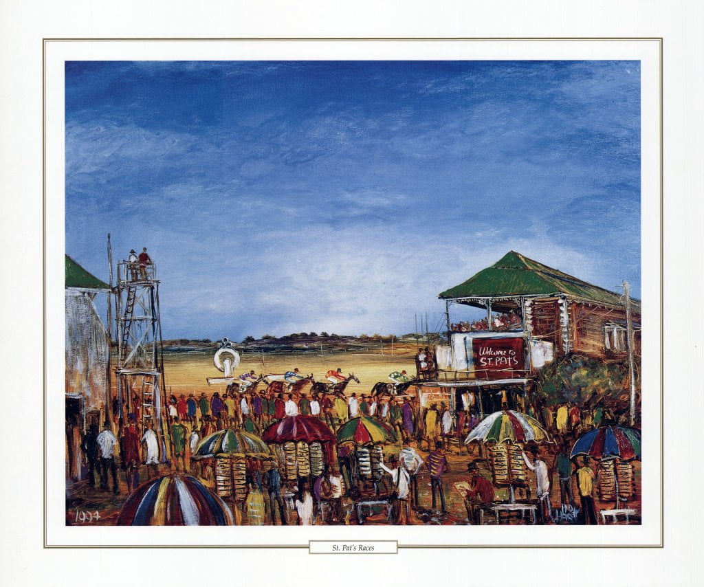 St Pats Races 46X56cm – Pro Hart